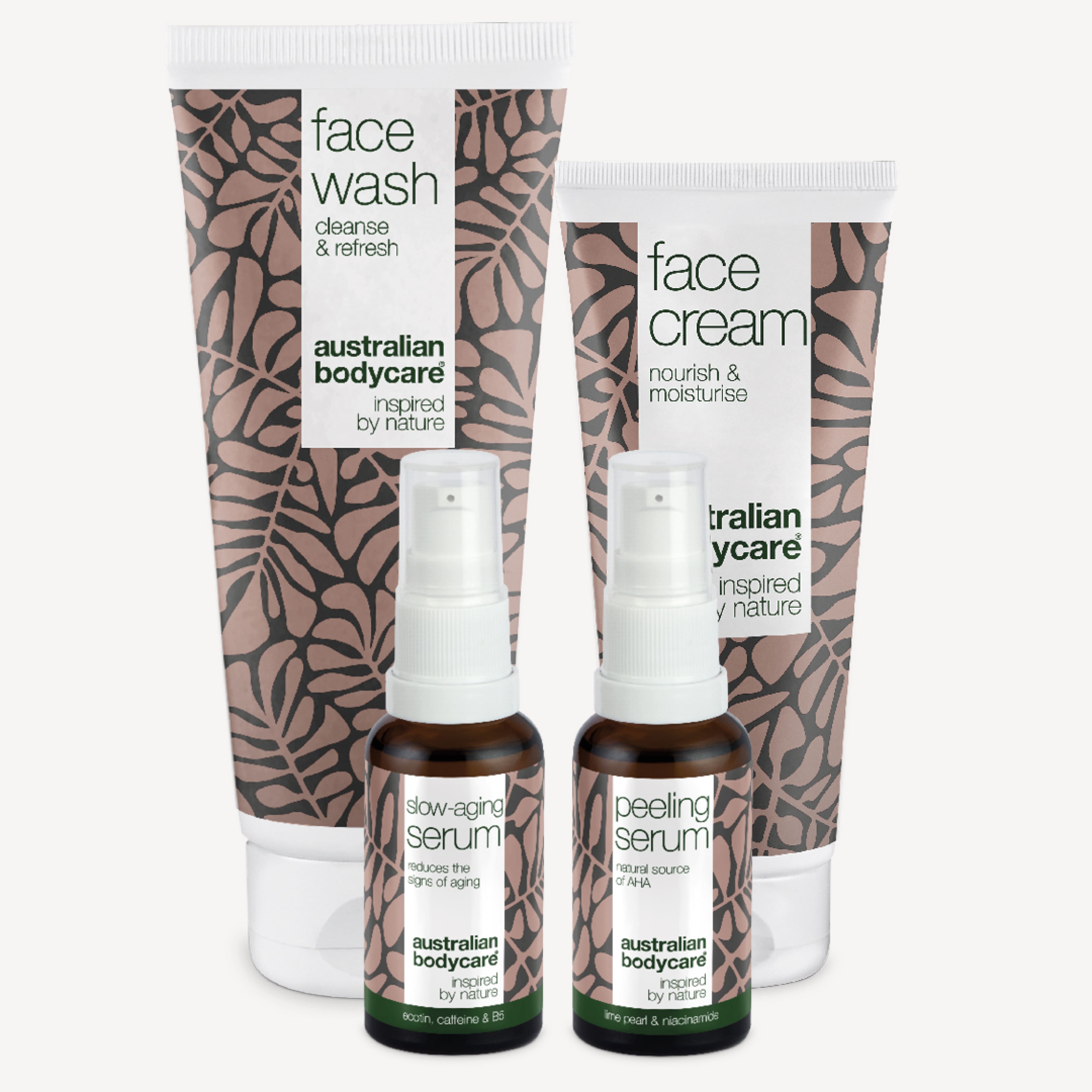 Kit de 4 produits anti âge pour les peaux matures (50+)